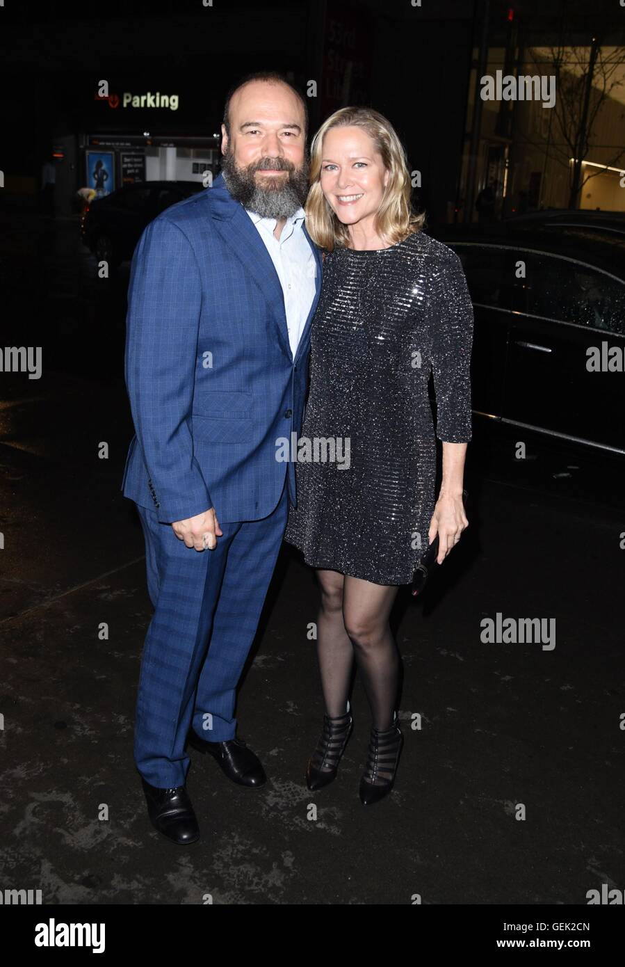 New York, NY, USA. 25th July, 2016. Danny Burstein, Rebecca Luker at ...