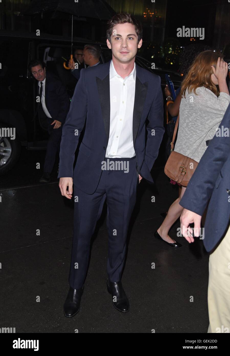 New York, NY, USA. 25th July, 2016. Logan Lerman at arrivals for ...