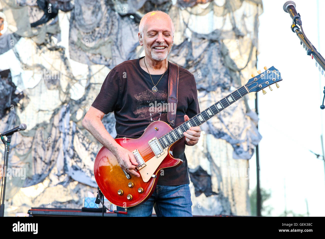 Raleigh, North Carolina, USA. 22nd July, 2016. Peter Frampton Performs ...