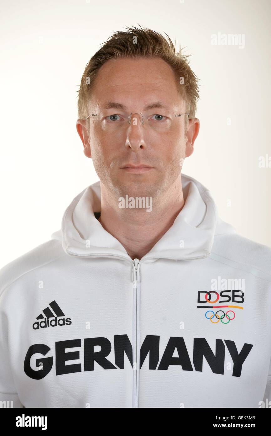 Hannover, Germany. 25th July, 2016. Sebastian Köhler poses at a ...