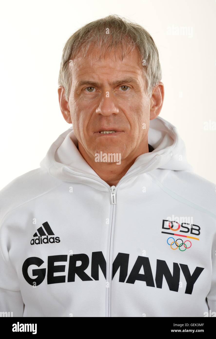 Martin Engelhardt poses at a photocall during the preparations for the ...