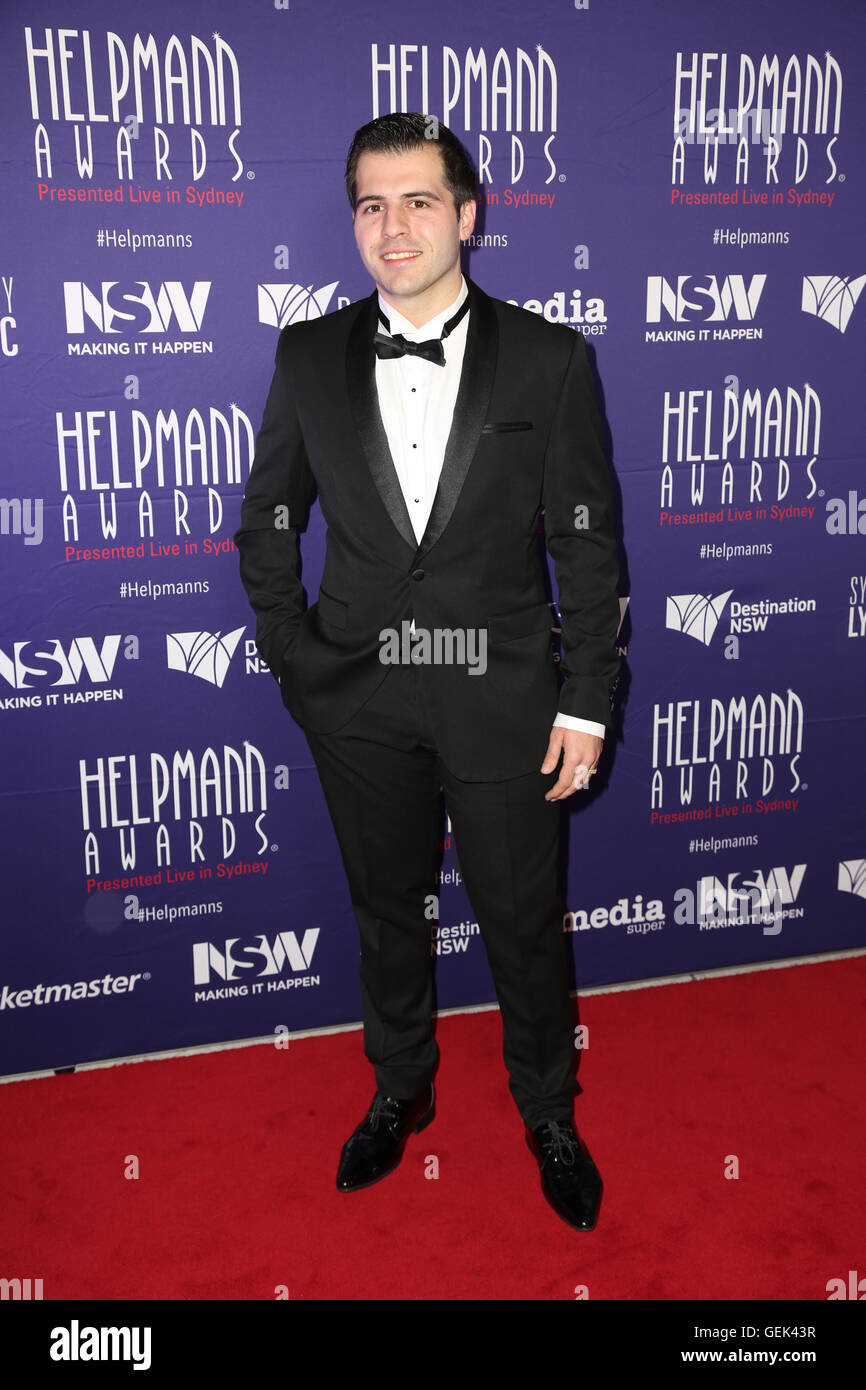 Sydney, Australia. 25 July 2016. The annual Helpmann Awards recognises ...