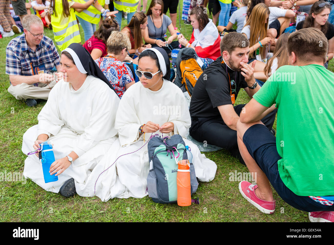 World youth day meeting catholic hi-res stock photography and images ...