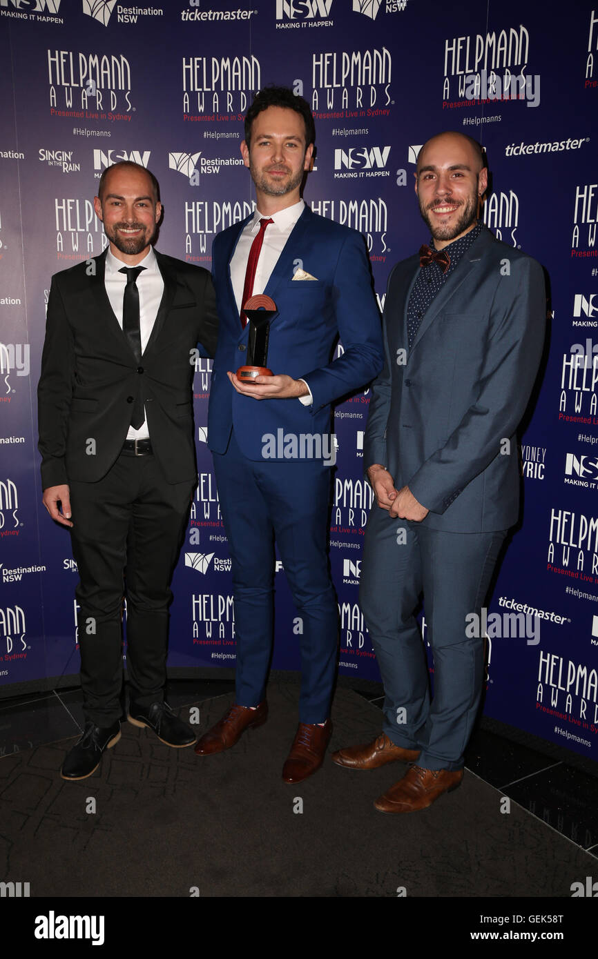 Sydney, Australia. 25th July, 2016. The annual Helpmann Awards ...