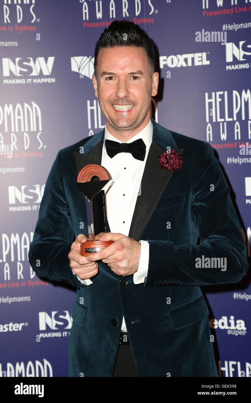 Sydney, Australia. 25th July, 2016. The annual Helpmann Awards ...