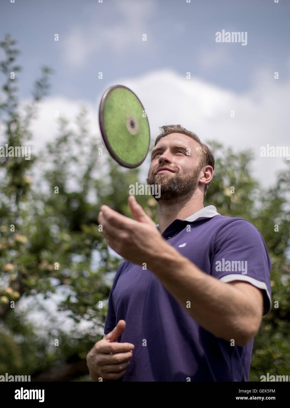 Kienbaum, Germany. 26th July, 2016. Olympic champion in discus throw ...