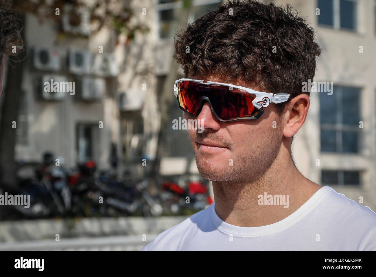 Marco Grael during the conference sailing team of the press who will be ...