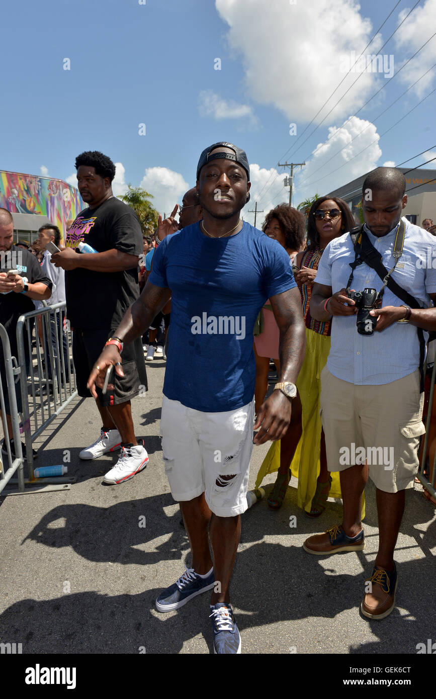 Miami, United States. 25th July, 2016. MIAMI, FL - JULY 25: Ace Hood ...