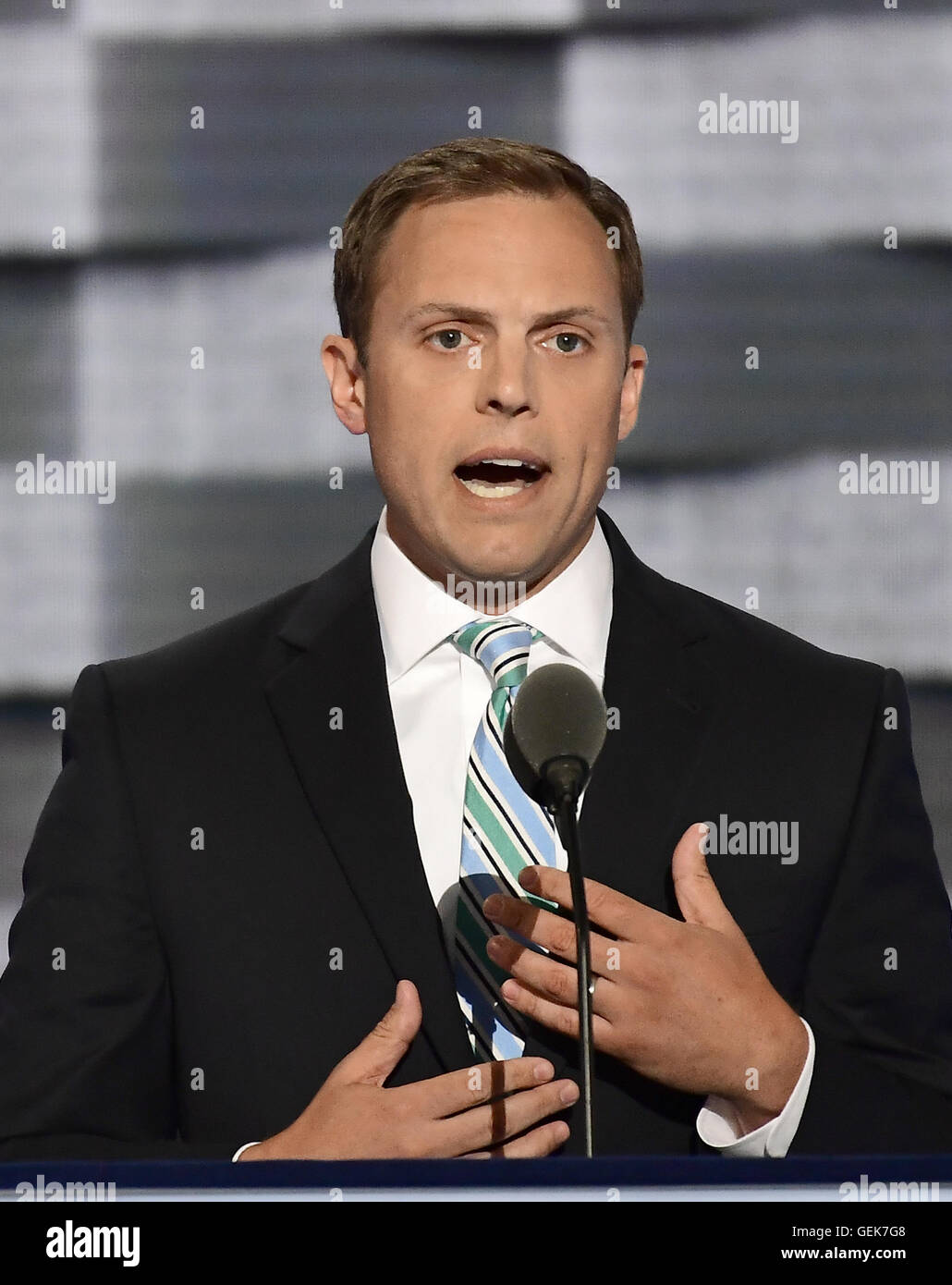 Philadelphia, Pennsylvania, USA. 25th July, 2016. Luke Feeney of ...