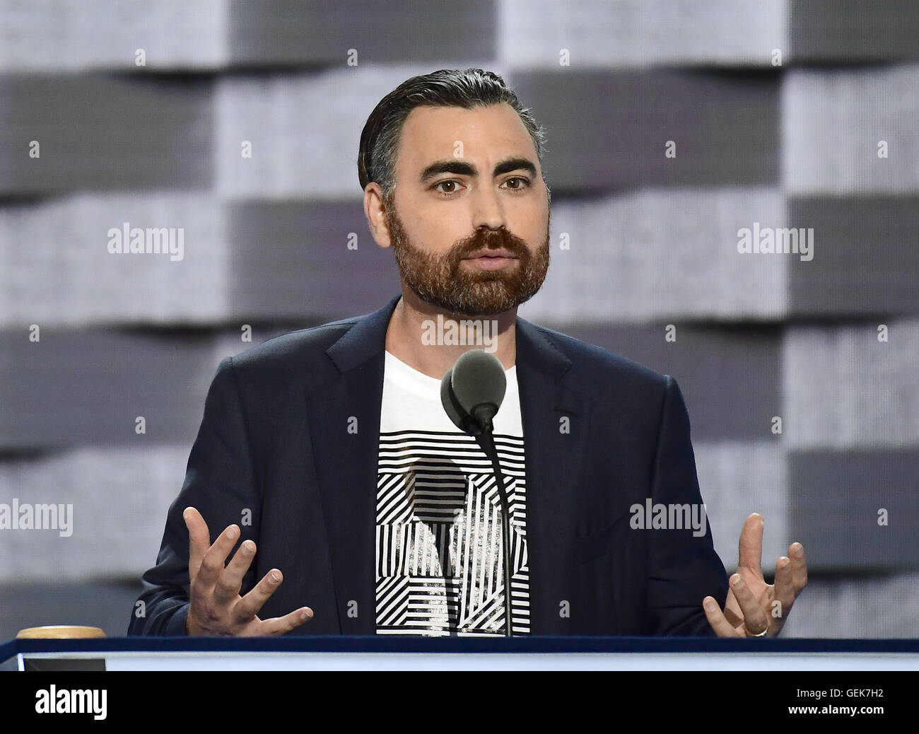 Philadelphia, Pennsylvania, USA. 25th July, 2016. Jesse Lipson of ...