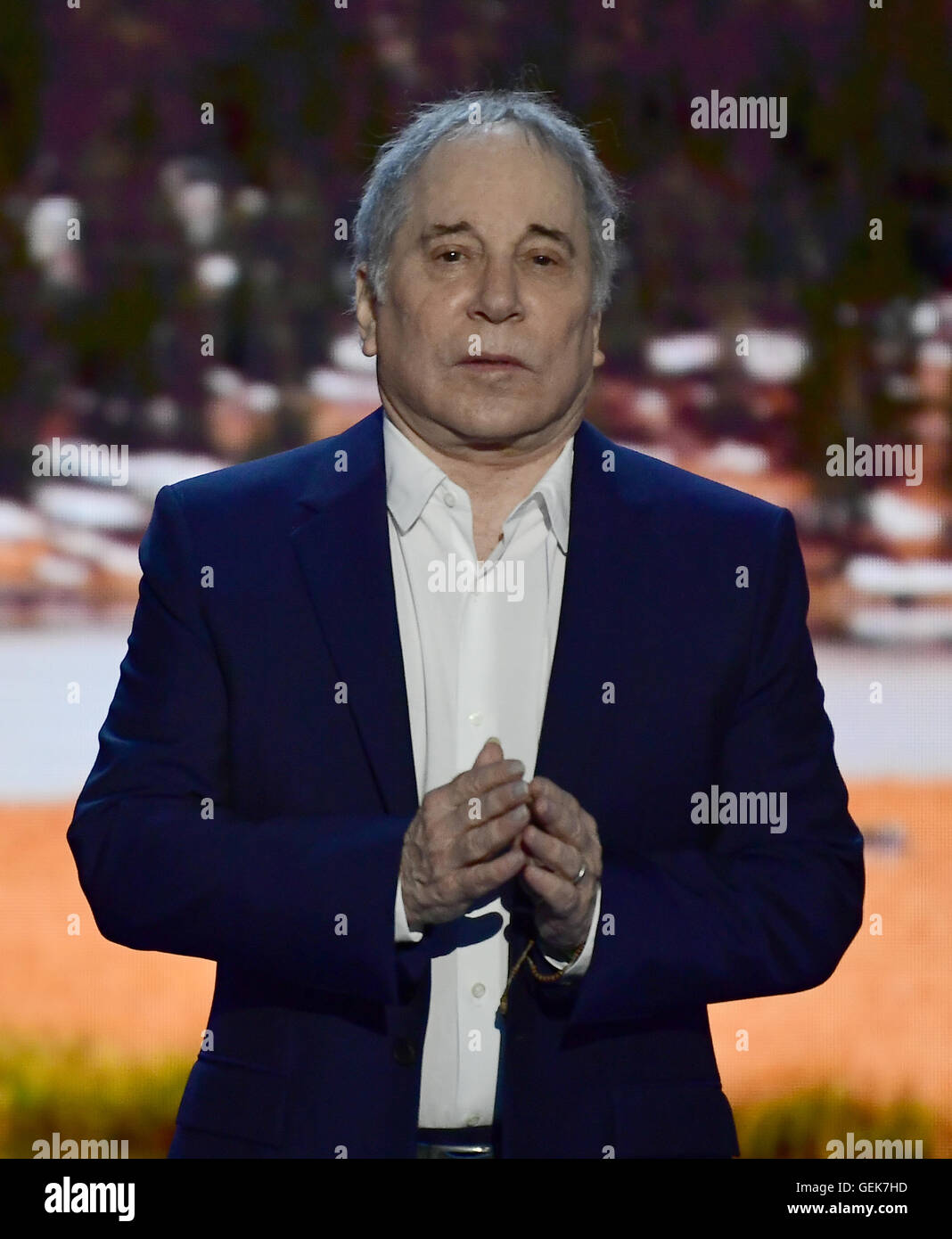 Philadelphia, Pennsylvania, USA. 25th July, 2016. Singer and songwriter ...