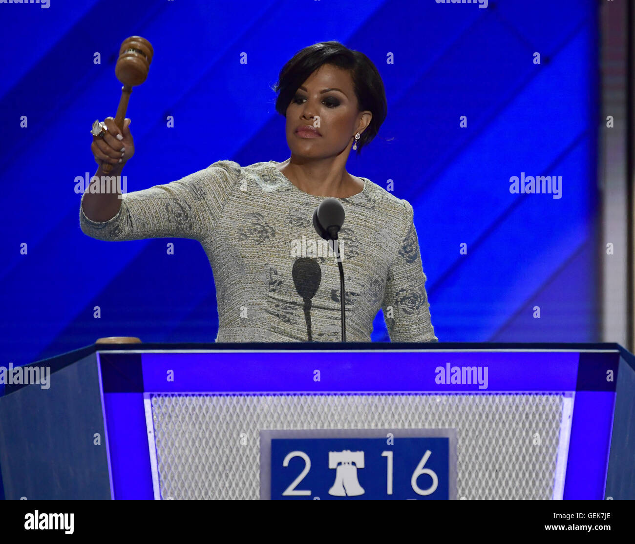 Philadelphia, Pennsylvania, USA. 25th July, 2016. Mayor Stephanie ...