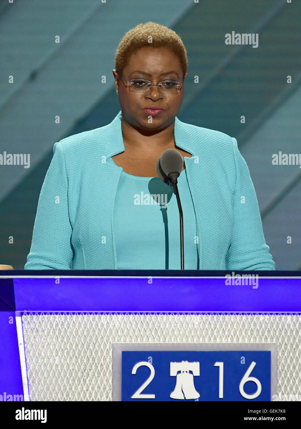 Philadelphia, Pennsylvania, USA. 25th July, 2016. Reverend Leah D ...