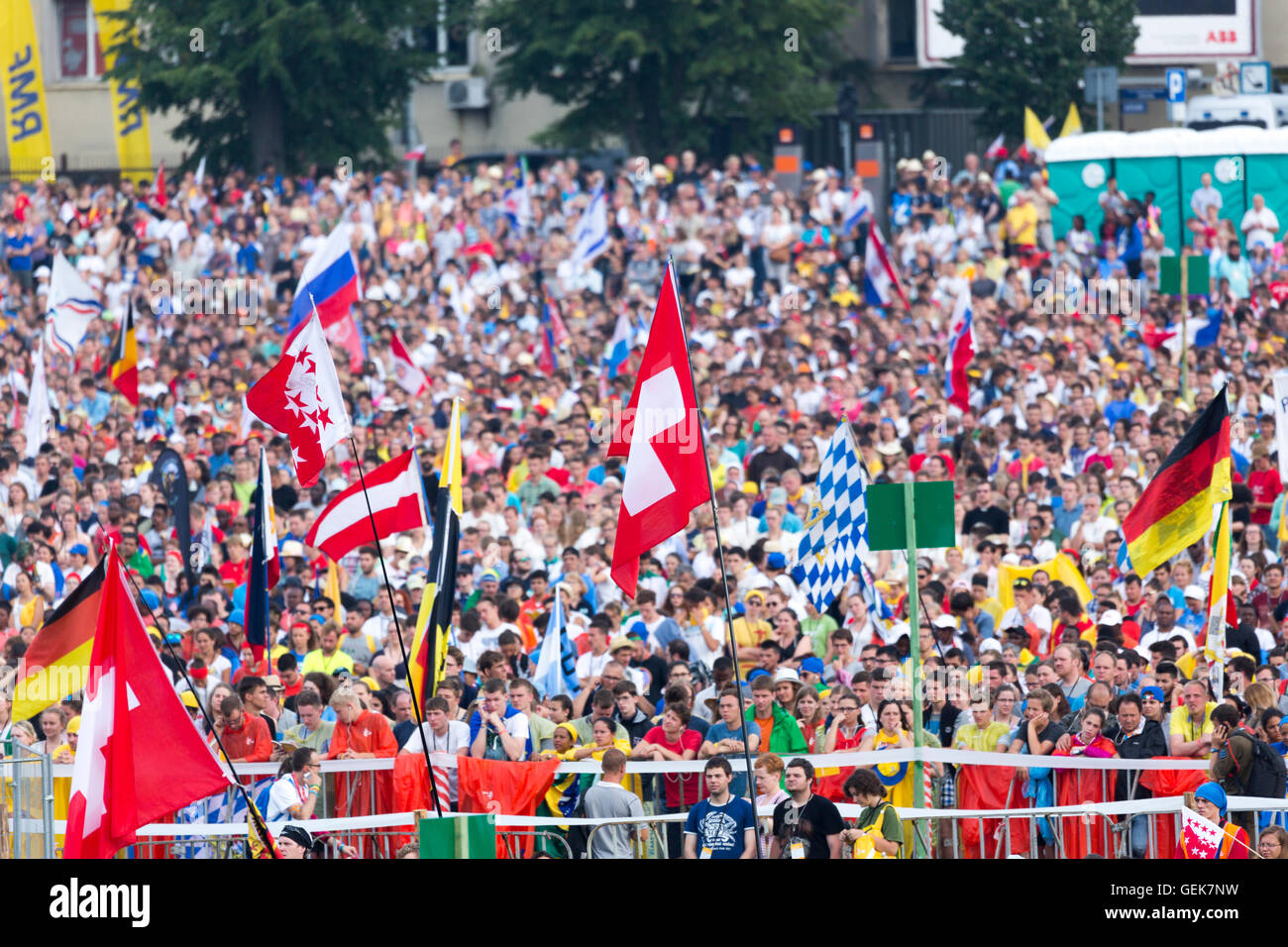 WYD Opening Mass Stock Photo - Alamy
