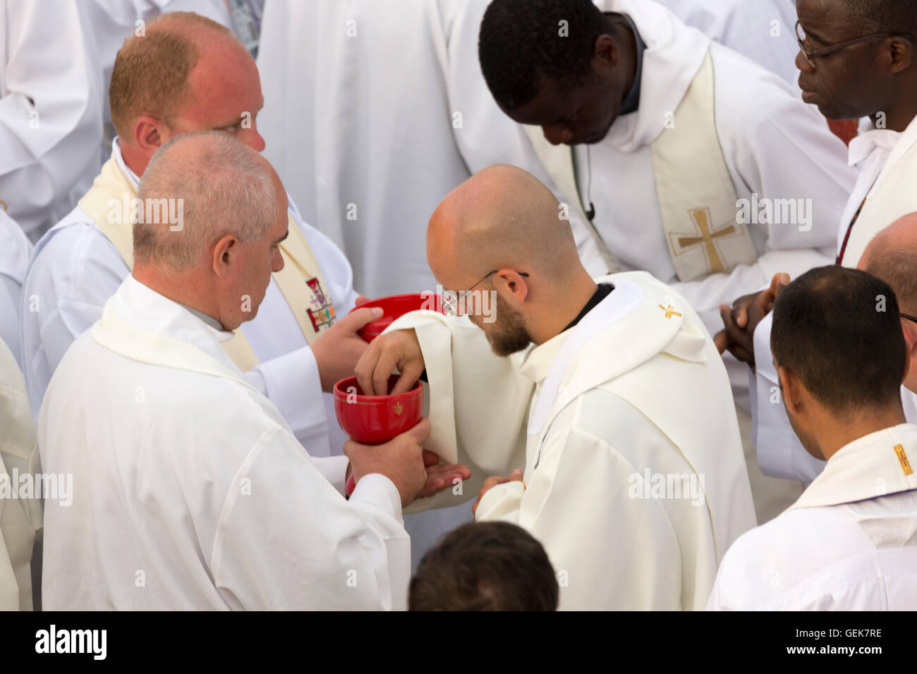 WYD Opening Mass Stock Photo - Alamy