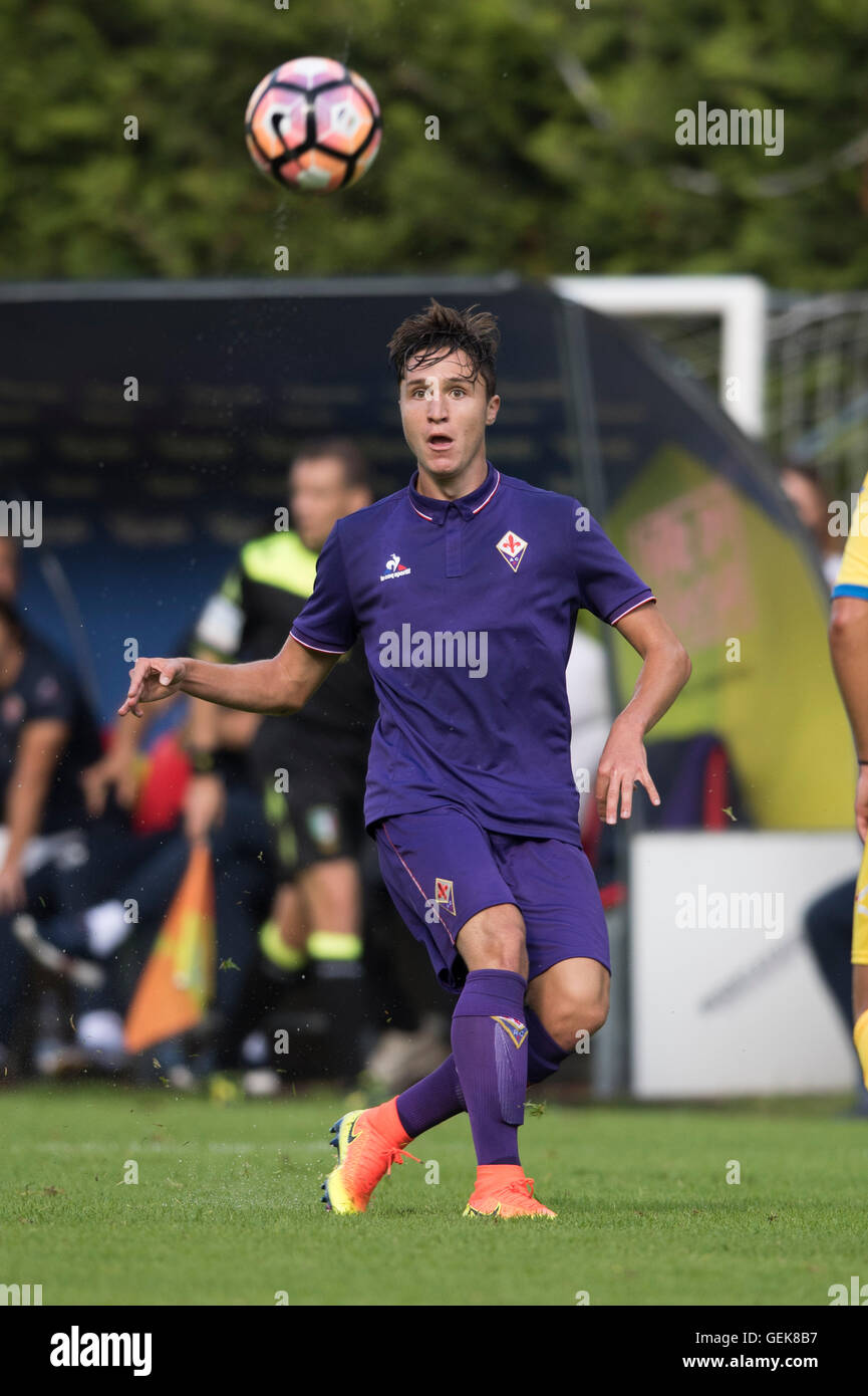 Moena, Italy. 23rd July, 2016. Federico Chiesa (Fiorentina) Football ...