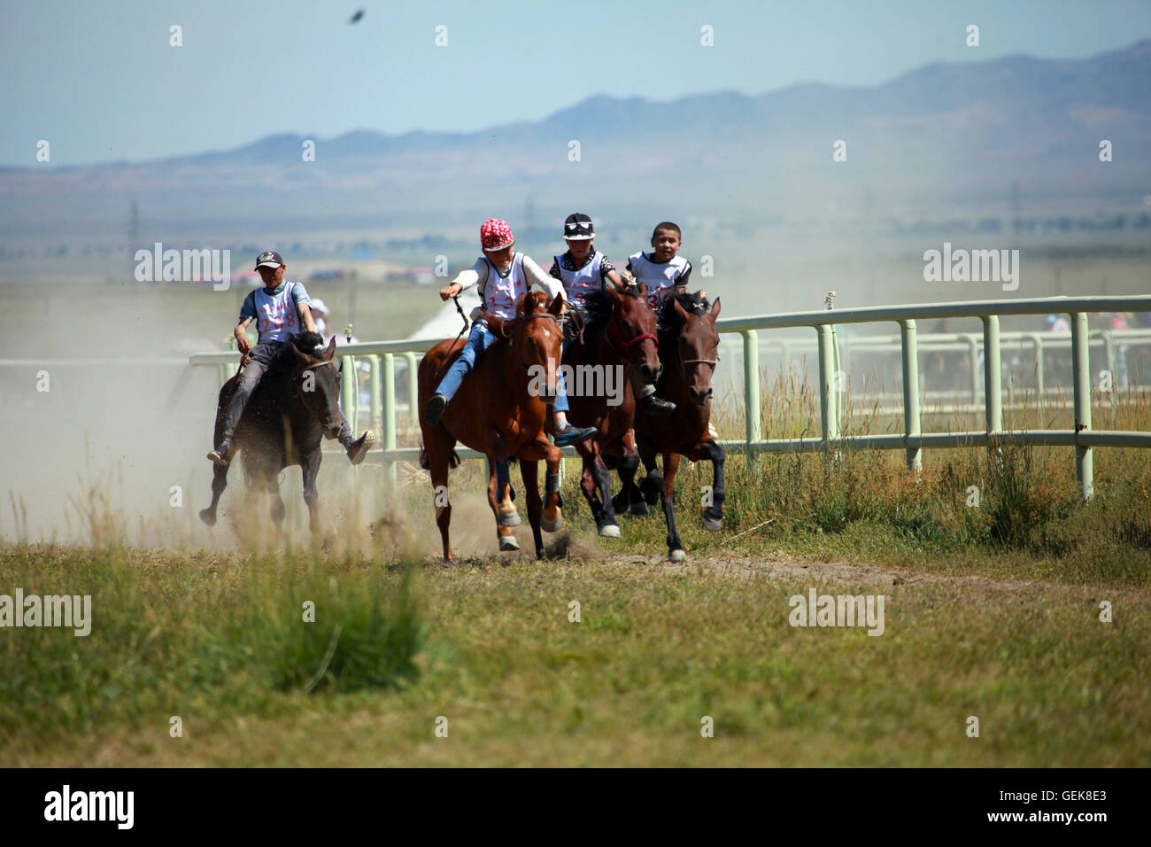 Balikun, Balikun, China. 23rd July, 2016. Balikun, China - July 23 2016 ...