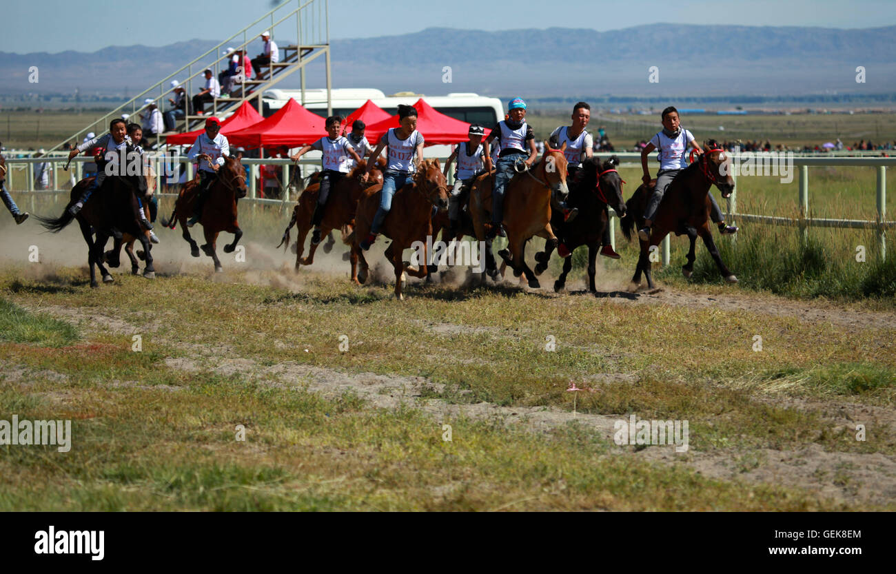 Balikun, Balikun, China. 23rd July, 2016. Balikun, China - July 23 2016 ...