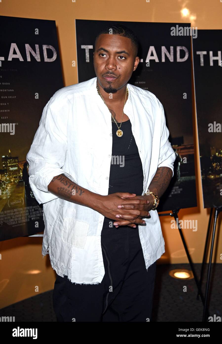 New York, NY, USA. 26th July, 2016. Nas, Nasir Jones at arrivals for ...