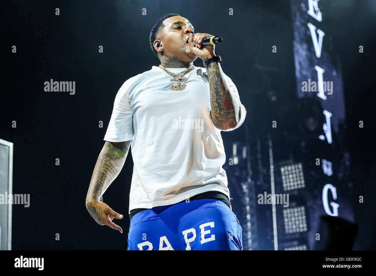 Raleigh, North Carolina, USA. 26th July, 2016. Music artist KEVIN GATES ...