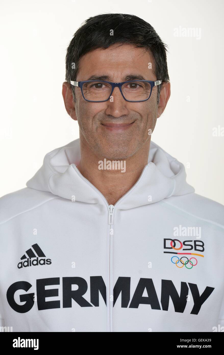 Hannover, Germany. 26th July, 2016. Carlos Esteves poses at a photocall ...