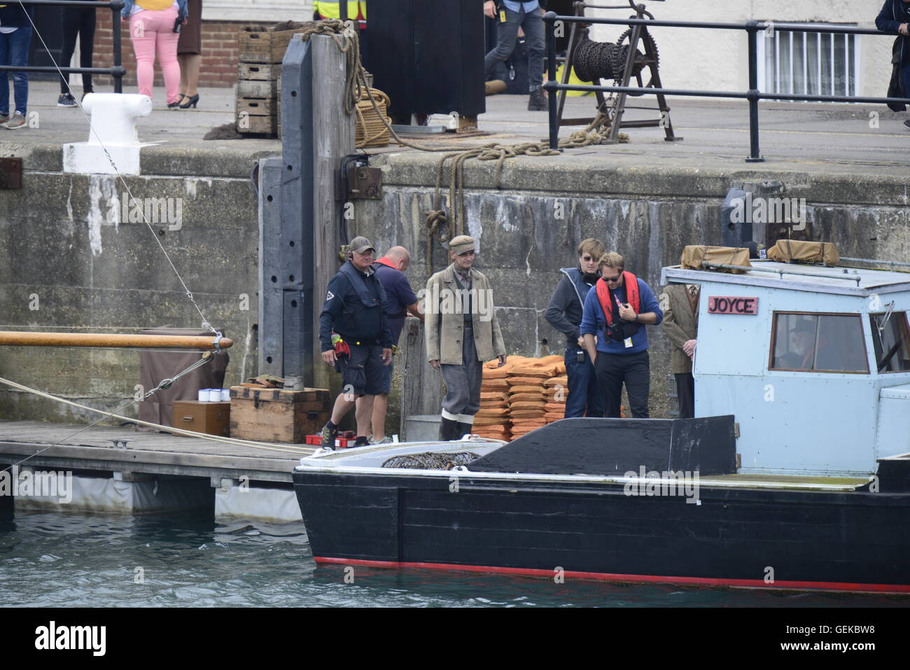 Weymouth harbour ww2 hi-res stock photography and images - Alamy