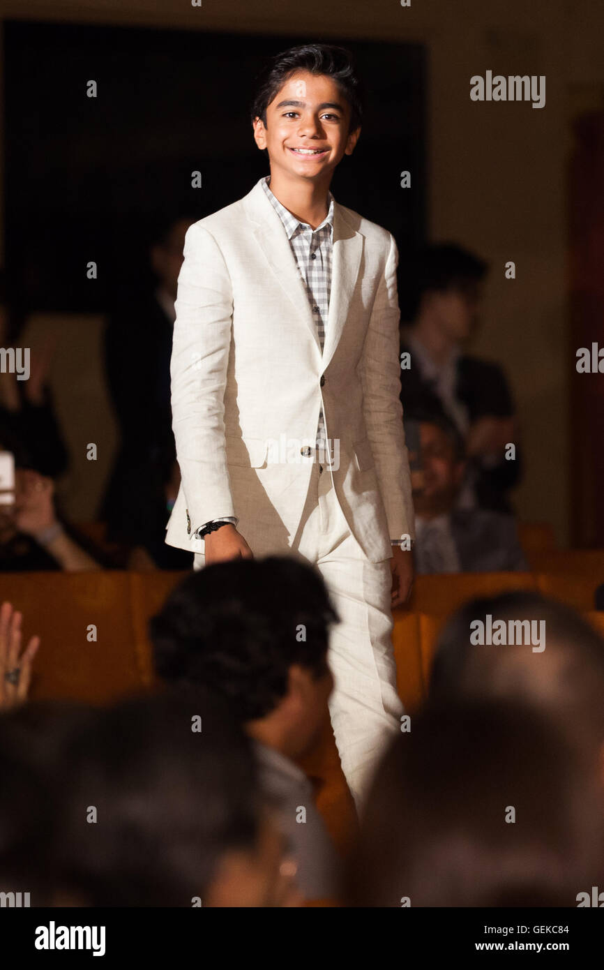 Tokyo, Japan. 27th July, 2016. Actor Neel Sethi attends the Japanese ...