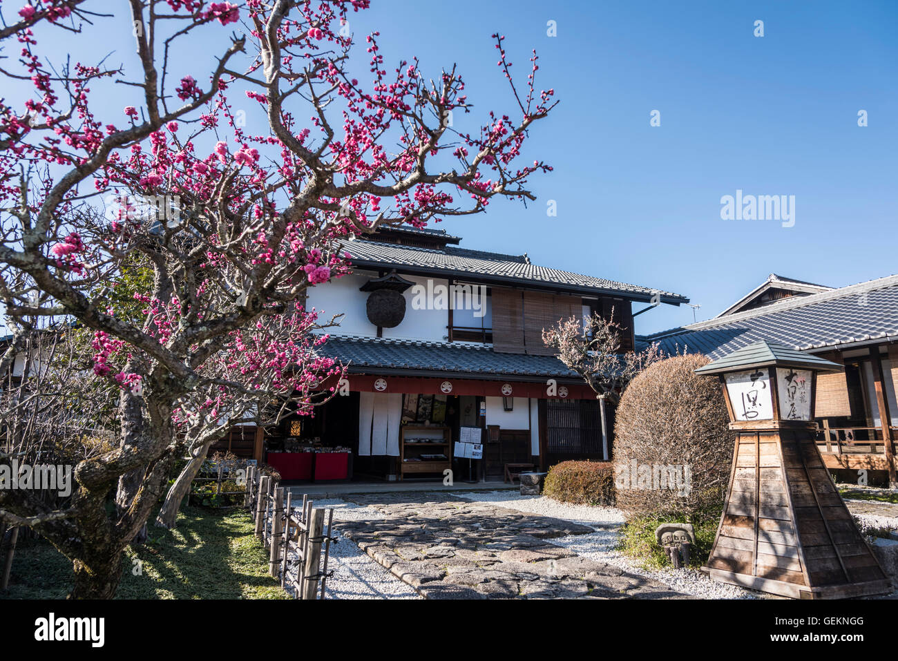 Magome-juku, Nakatsugawa City, Gifu Prefecture, Japan Stock Photo - Alamy