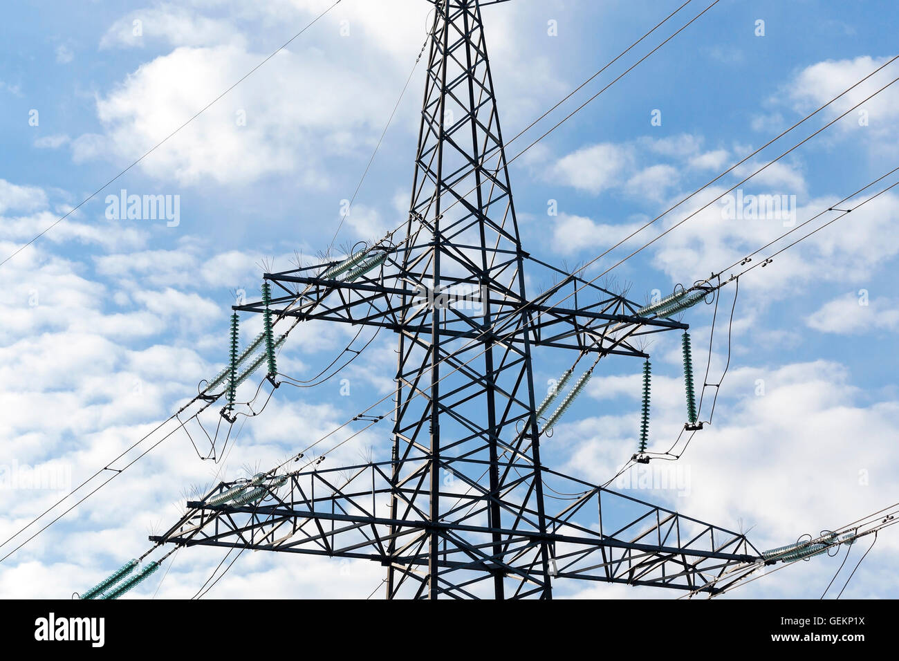electricity transmission system Stock Photo - Alamy