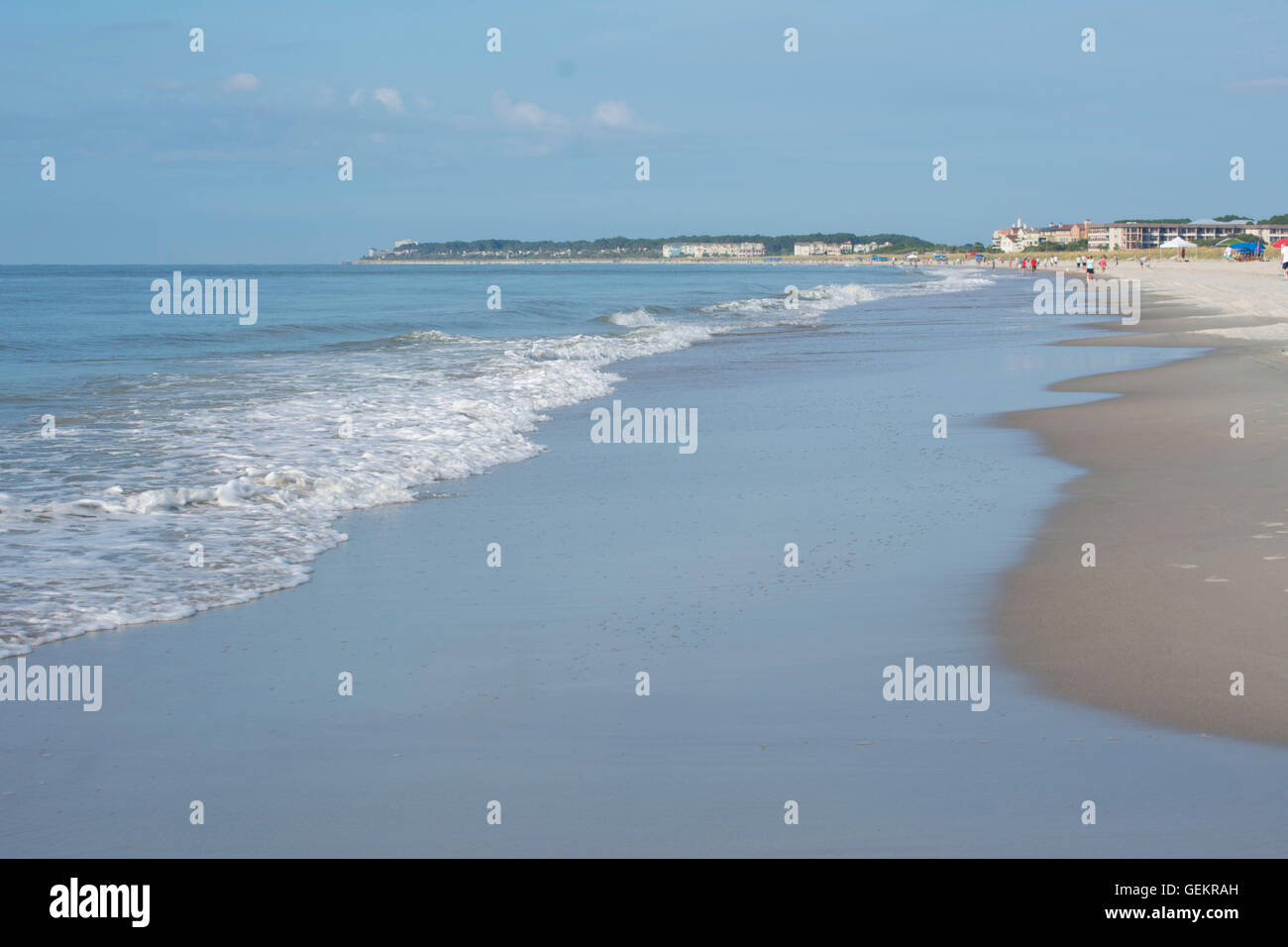 ocean shore day view Stock Photo - Alamy