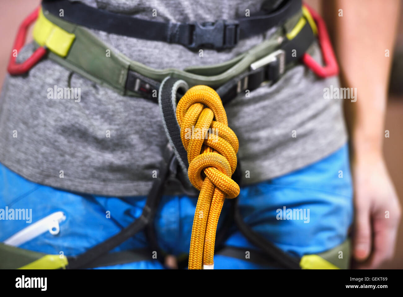 Japanese climbing athlete getting ready hi-res stock photography and ...