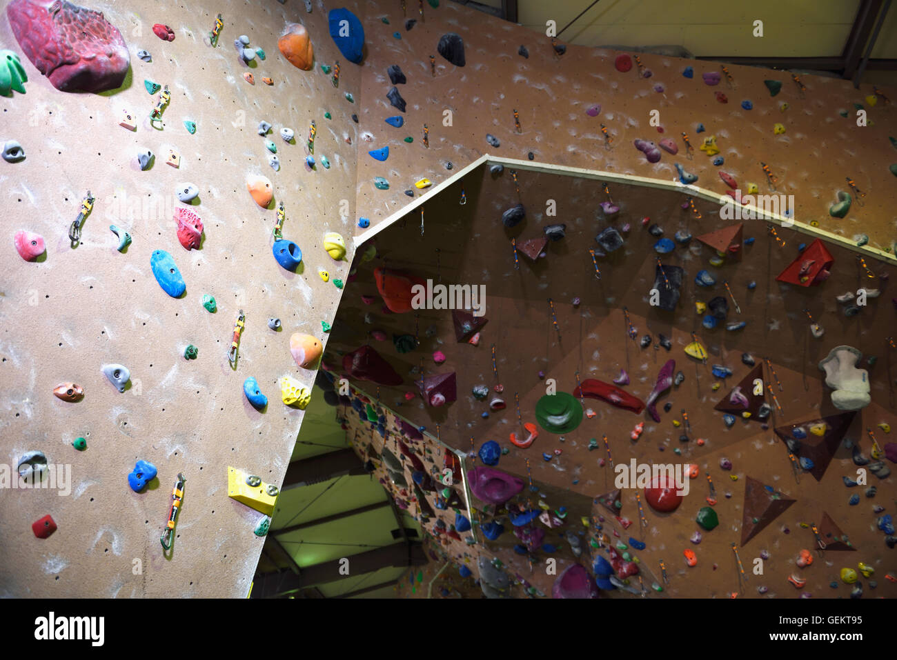Indoor climbing facility hi-res stock photography and images - Alamy