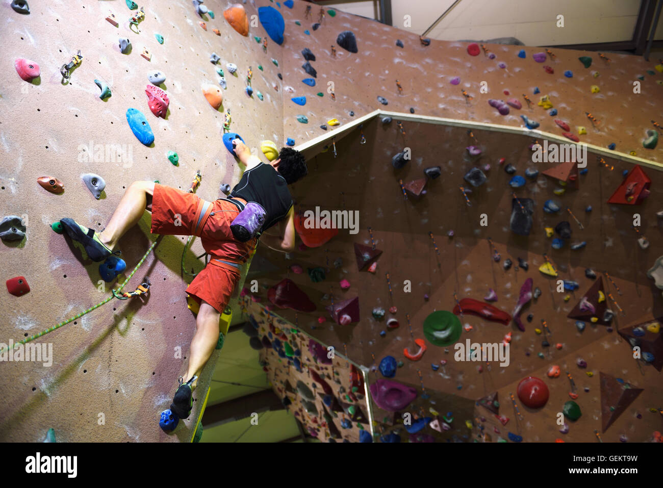 Japanese climbing athlete in hi-res stock photography and images - Alamy