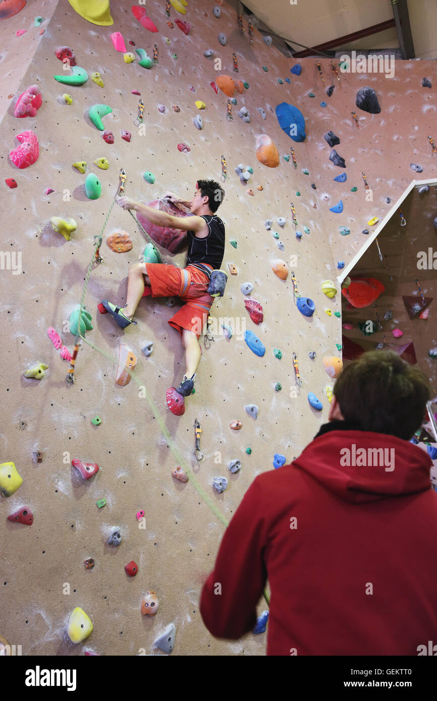 Japanese climbing athlete in hi-res stock photography and images - Alamy
