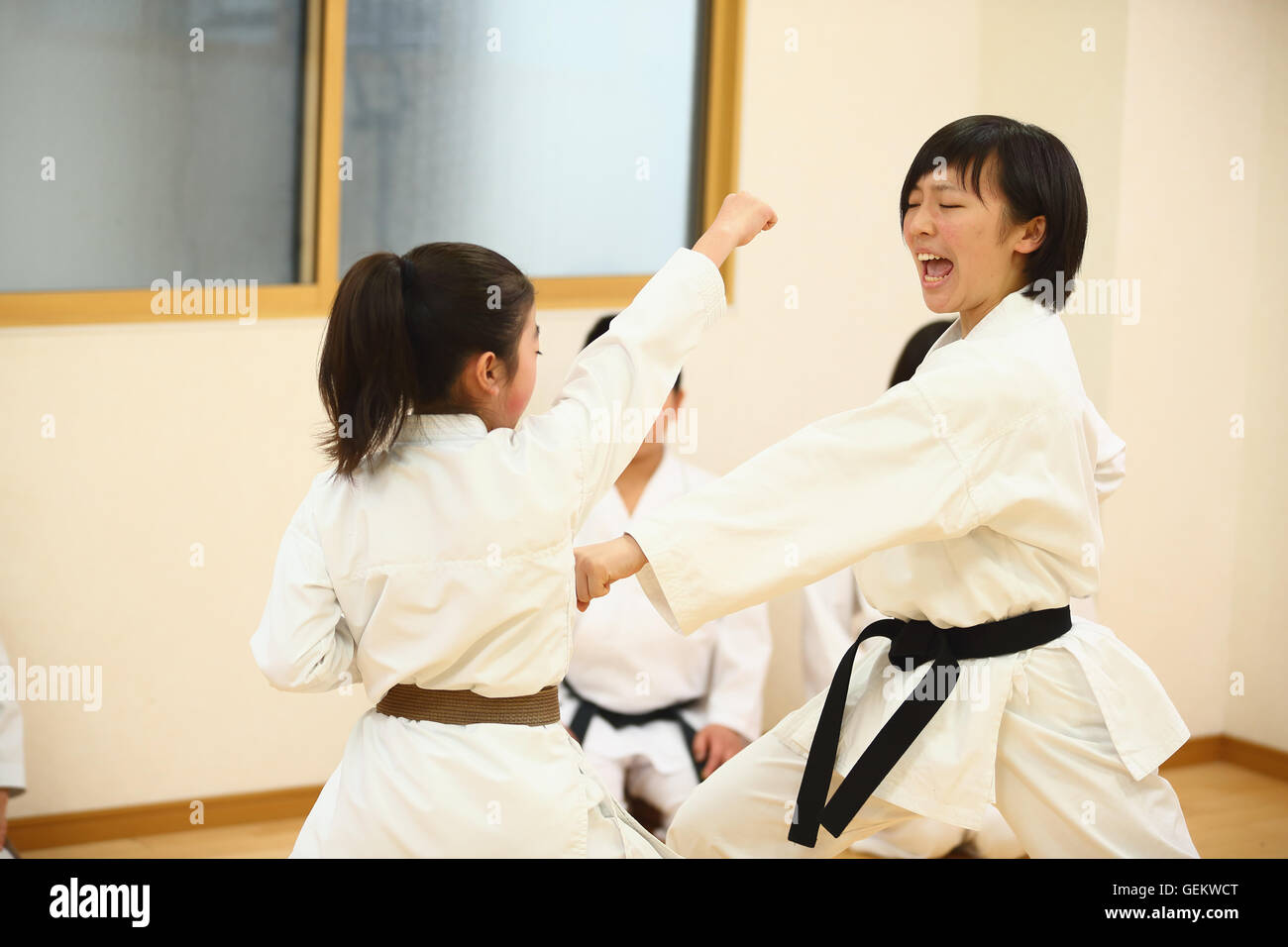 Kumite karate hi-res stock photography and images - Alamy