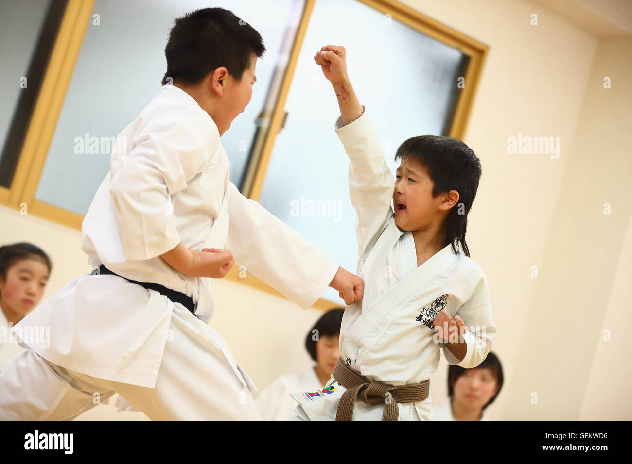 Kumite karate hi-res stock photography and images - Alamy