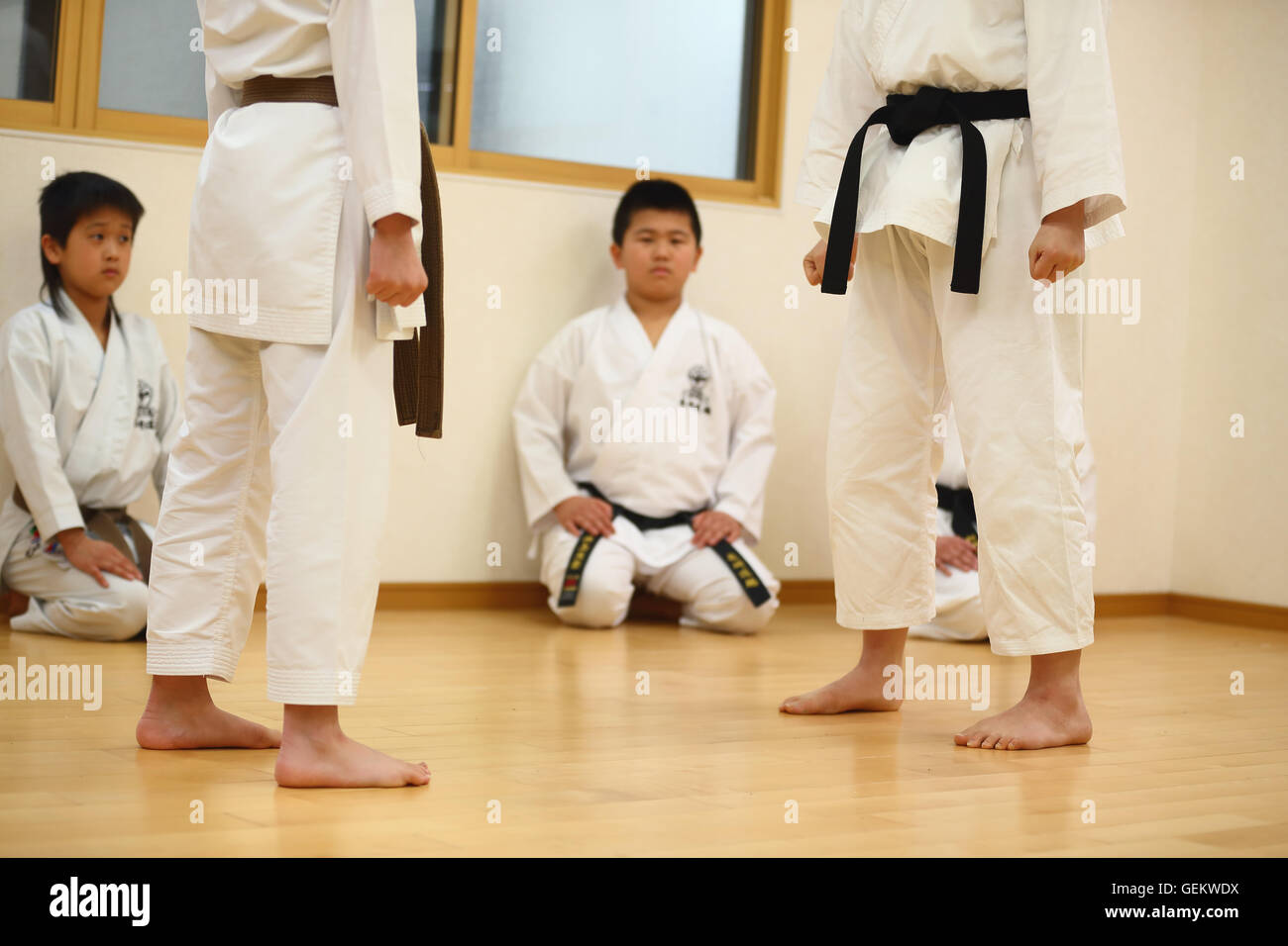 Kumite karate hi-res stock photography and images - Alamy