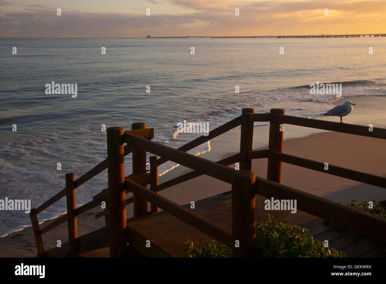 Geographe bay in Western Australia at twilight Stock Photo - Alamy