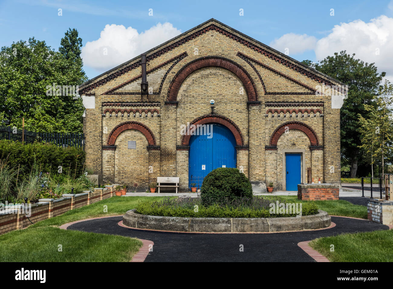 Crossness Pumping Station at Thamesmead near Abbey Wood in South London ...