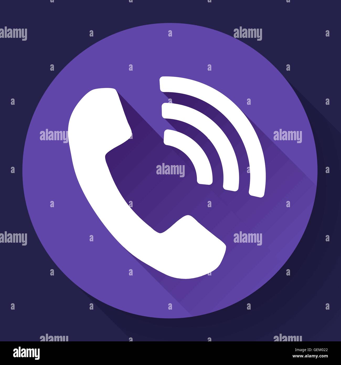 incoming Phone Call vector icon Stock Vector Image & Art - Alamy