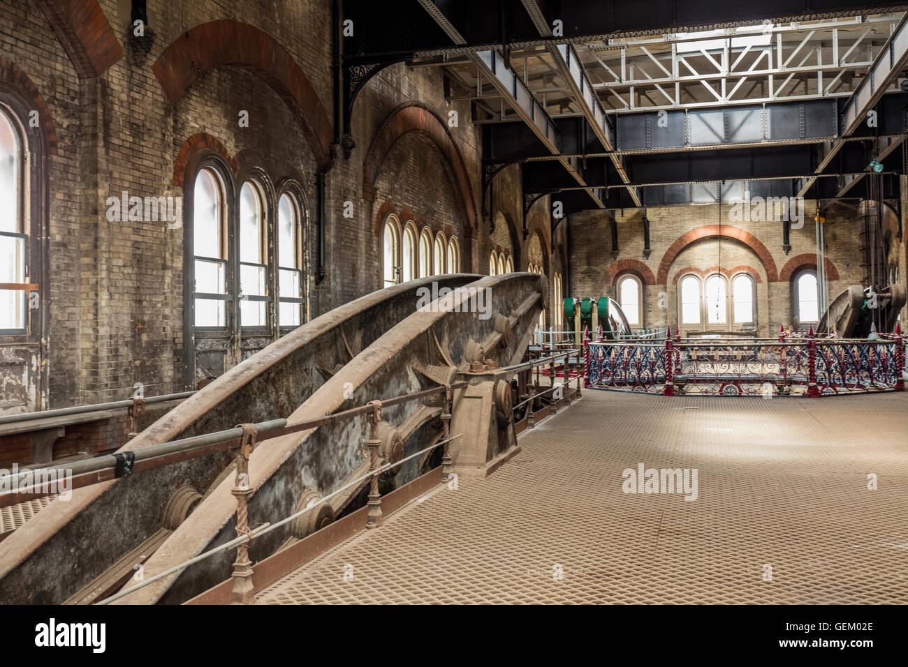 Still to be renovated a beam steam engine used to pump at the Crossness ...