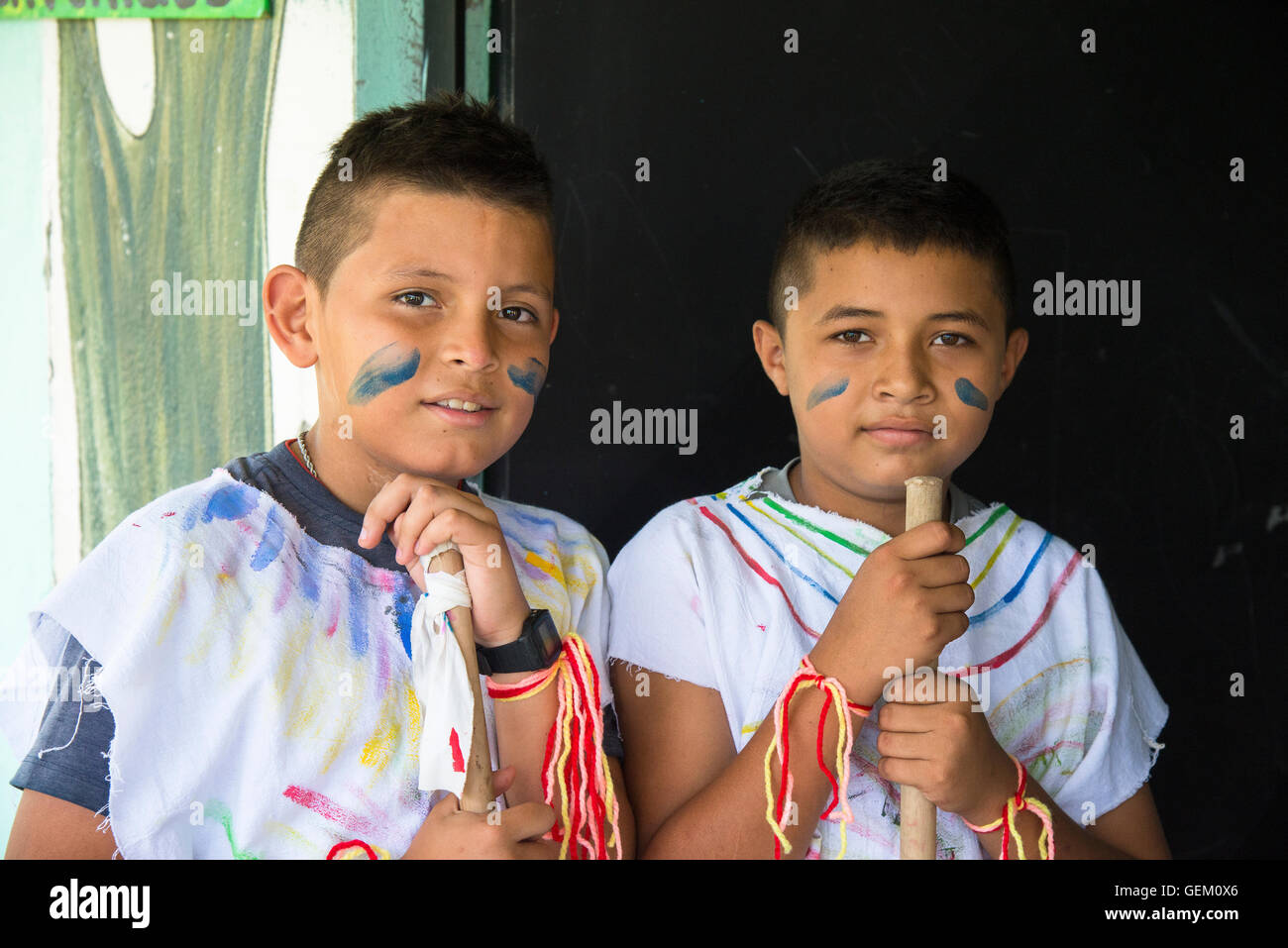 School children in Costa Rica Stock Photo - Alamy