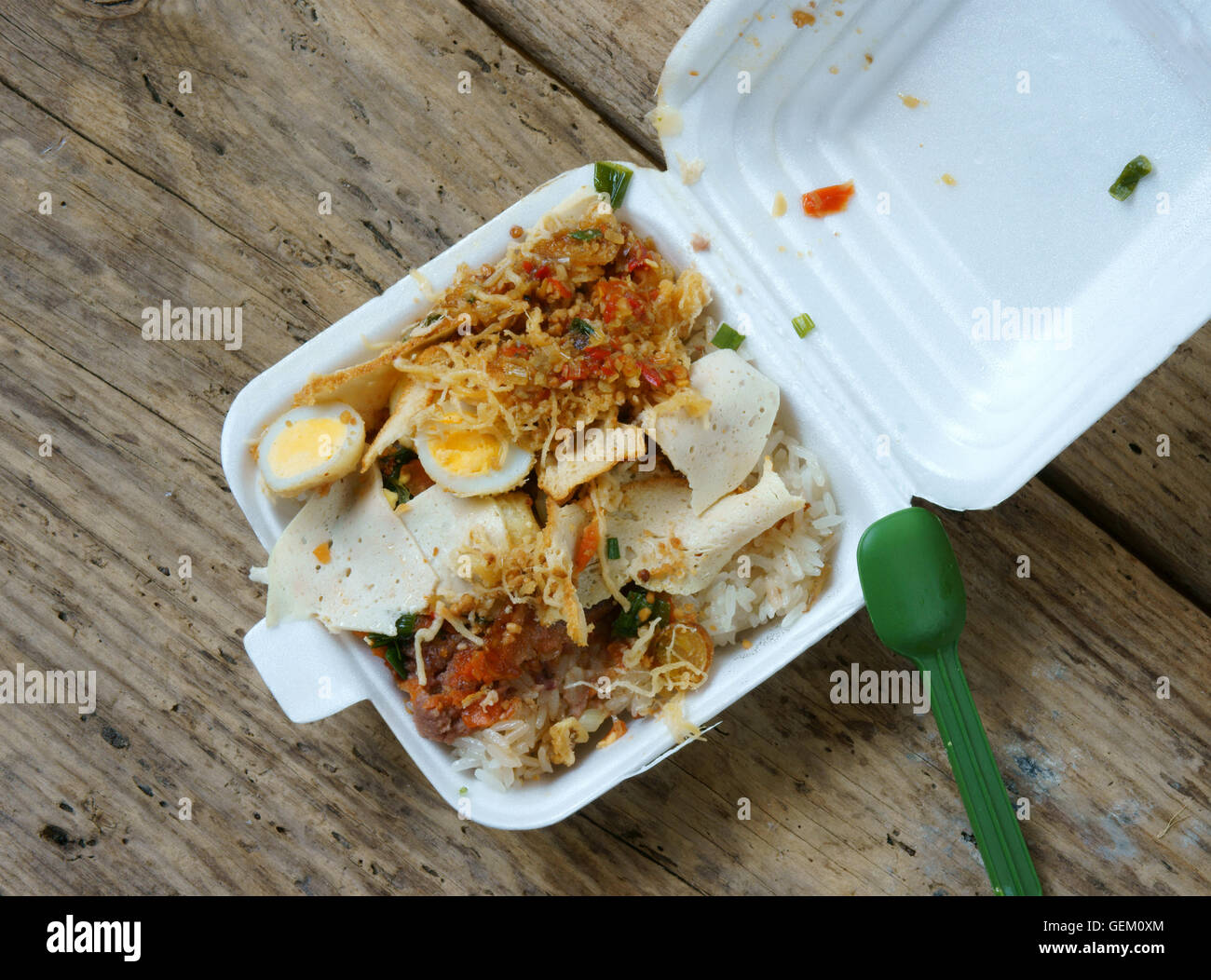 Vietnamese food for breakfast, fast meal to make energy, breakfast is ...