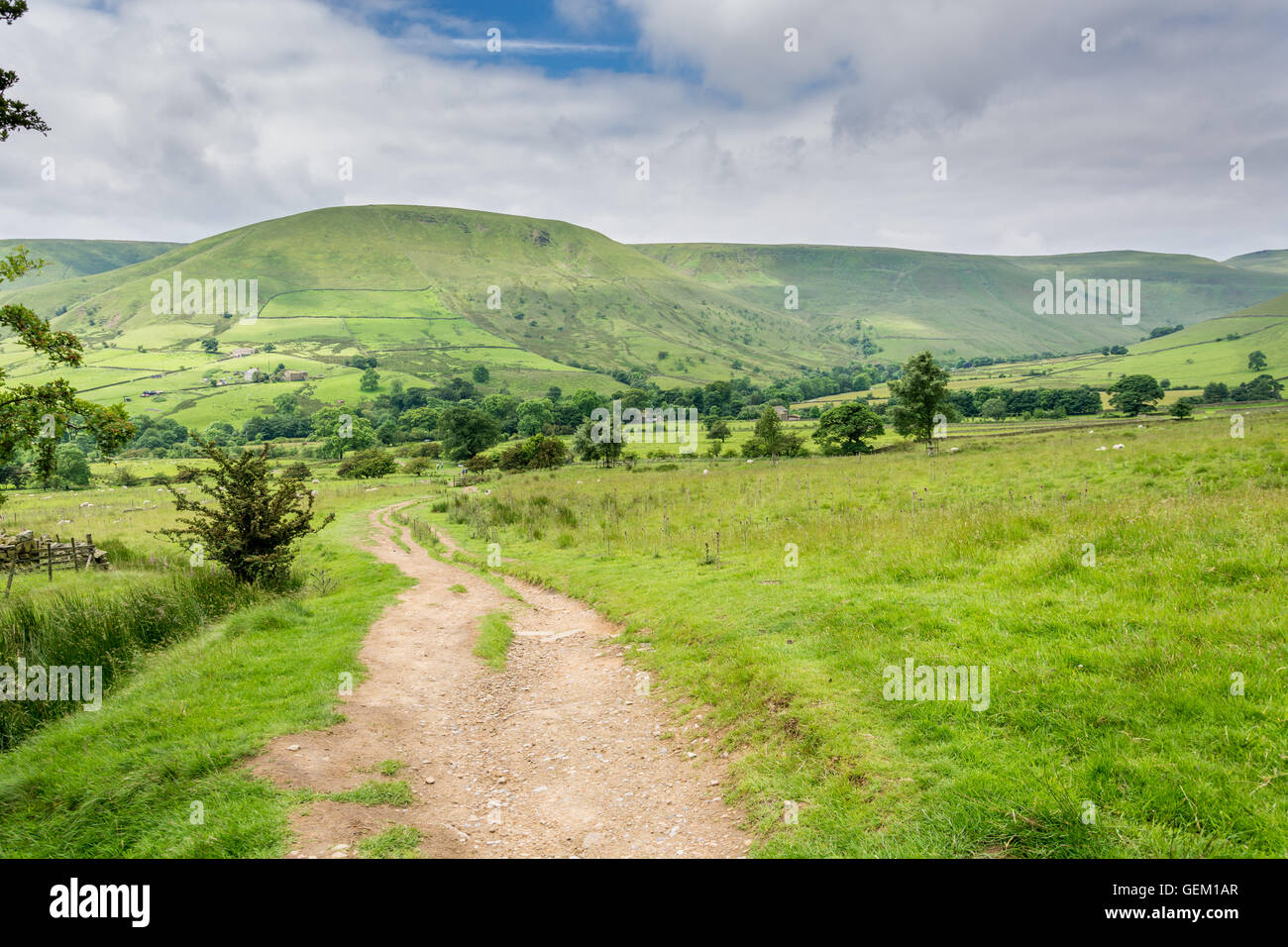 Peak district Landscape,Edale England Stock Photo - Alamy