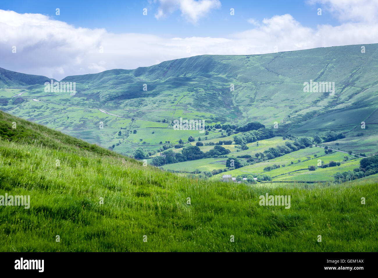 Edale valley hi-res stock photography and images - Alamy