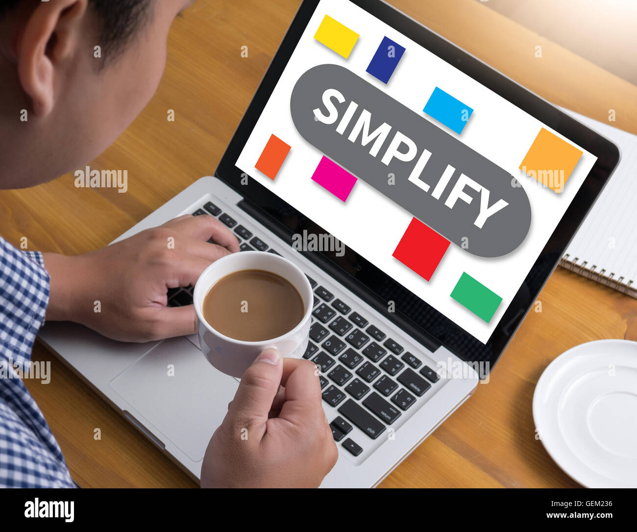 Work simplification hi-res stock photography and images - Alamy