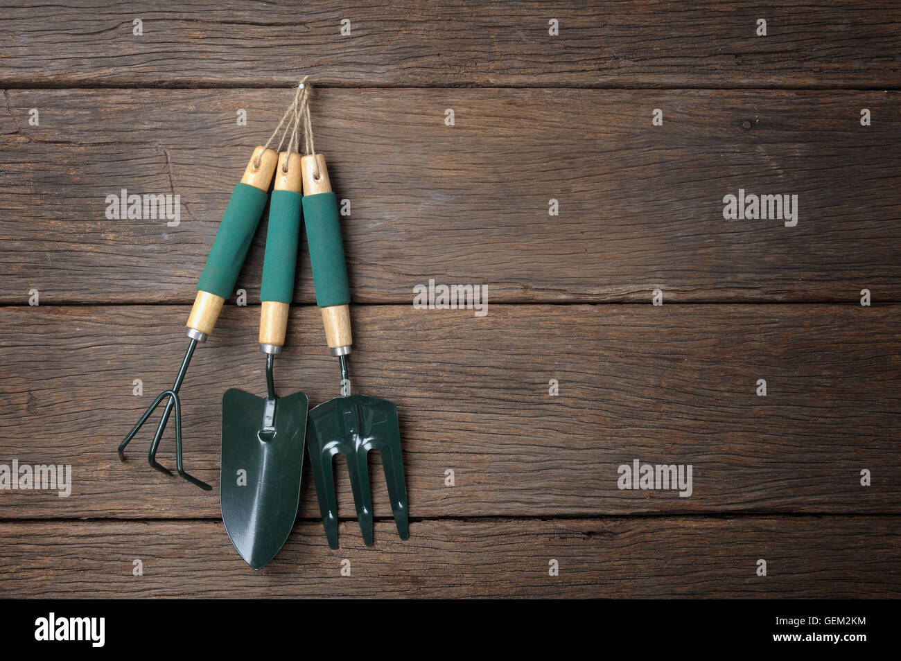 Hanging spade tools hi-res stock photography and images - Alamy