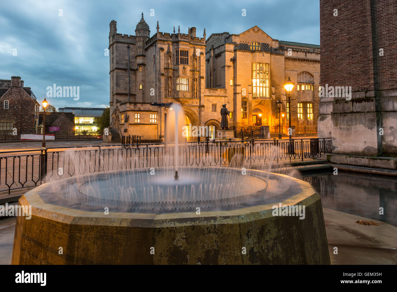 Bristol Central Library on College Green, Bristol, UK Stock Photo - Alamy