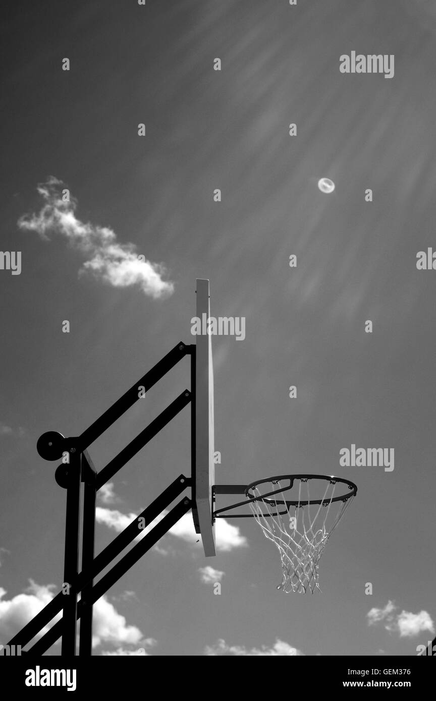 Basketball hoop, Basketball, Hoop, Sport, Sports, Perspective Stock ...