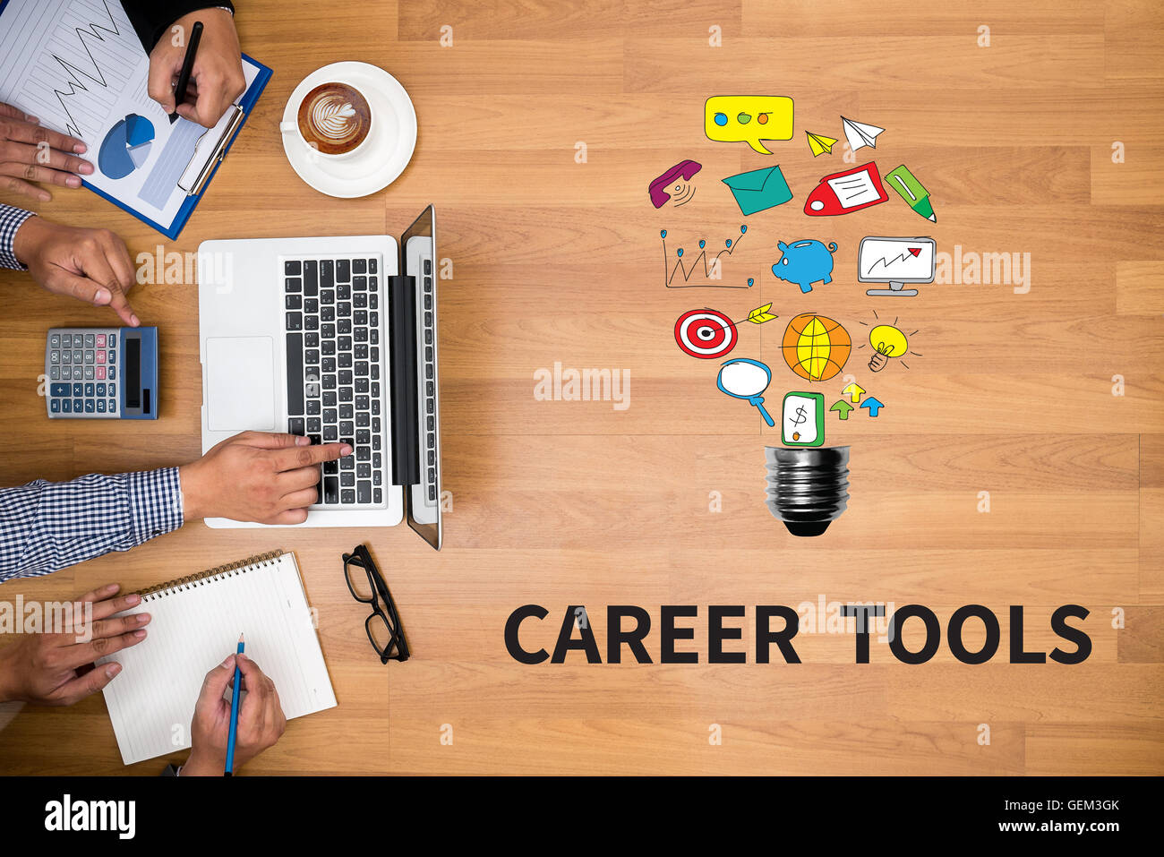 Career tools hi-res stock photography and images - Alamy